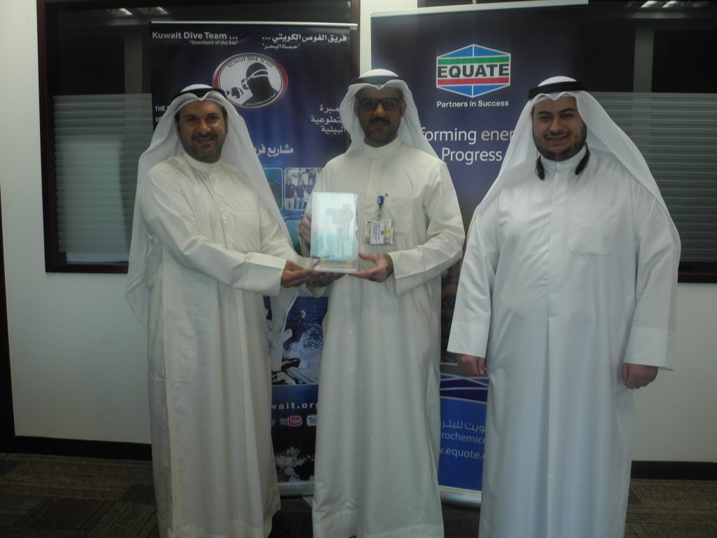 EQUATE EQUATE sponsors Kuwait Dive Team’s project to protect coral ...